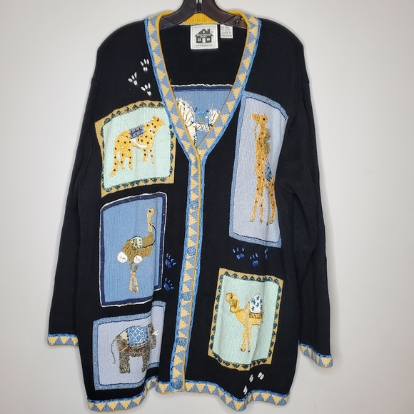 Storybook Knits | Sweaters | Storybook Knits Safari Display Sweater ...